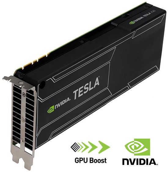 747401-001 HP NVIDIA Tesla K40 12GB Passive Cooling GPU Processing Unit ...
