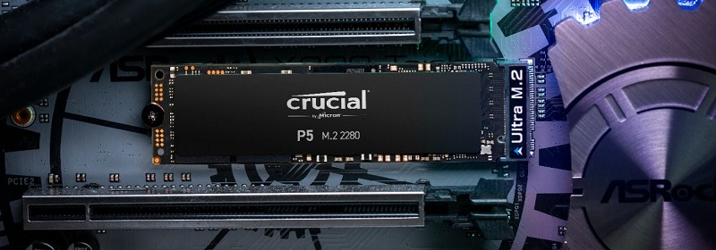 Crucial CT2000P5SSD8 P5 2TB TLC NVMe M2 Internal Solid State Drive ...