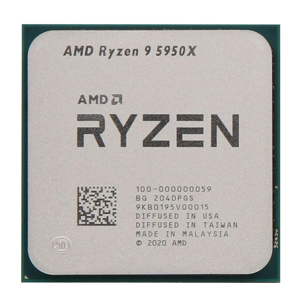 AMD Ryzen 9 5950x 100-100000059WOF 16-Core 3-40GHz Socket AM4 Processor ...